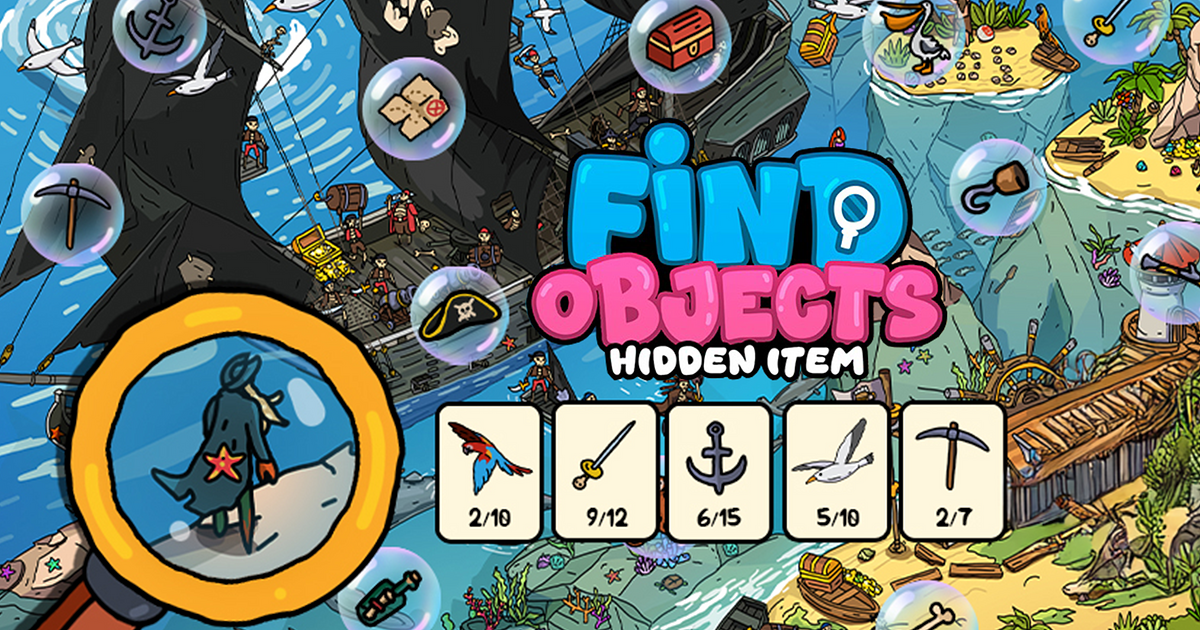 Find Objects: Hidden Items - Onlihe Hra - Hrajte Nyní | Hryhry.net